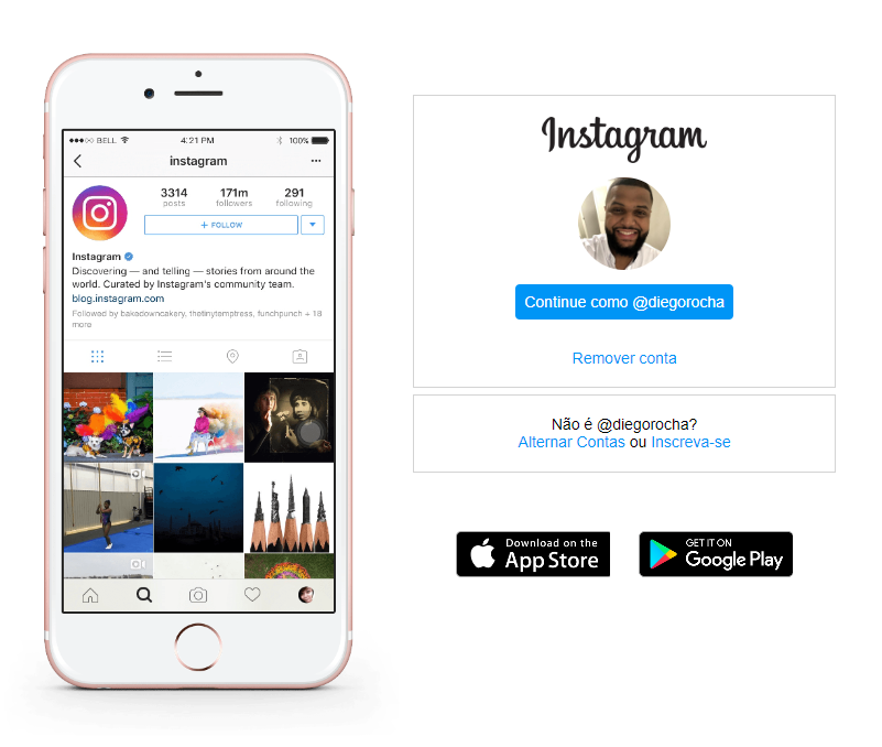 GitHub - devdiegorocha/Recriando_a_pagina_inicial_do_Instagram_HTML_CSS ...