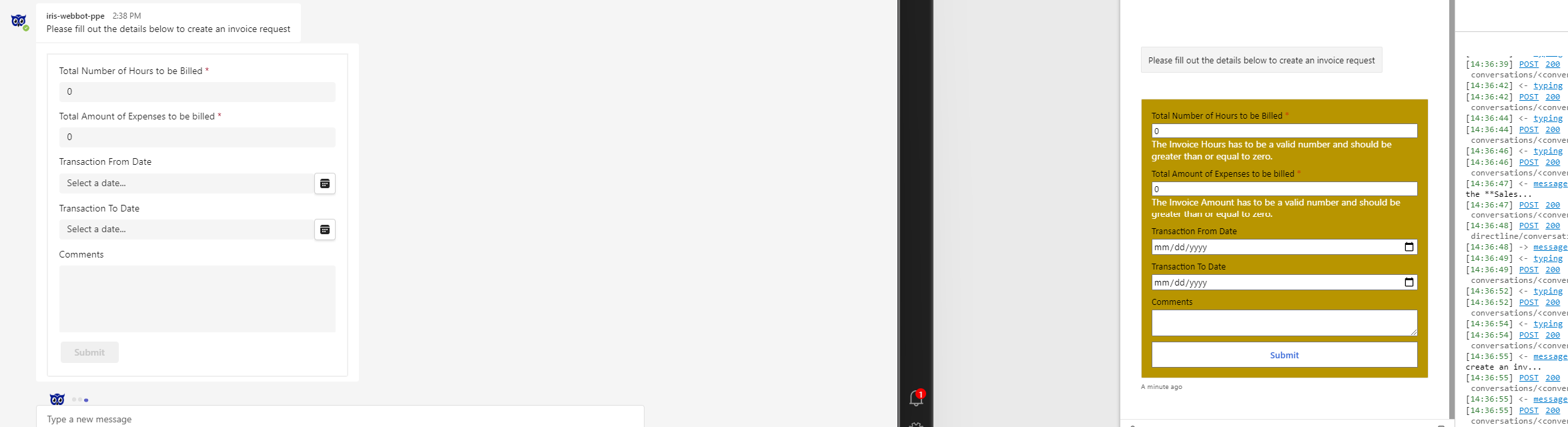 [Rendering] Card validations failing in Sharepoint/ Bot Framework Emulator · Issue #7055 ...