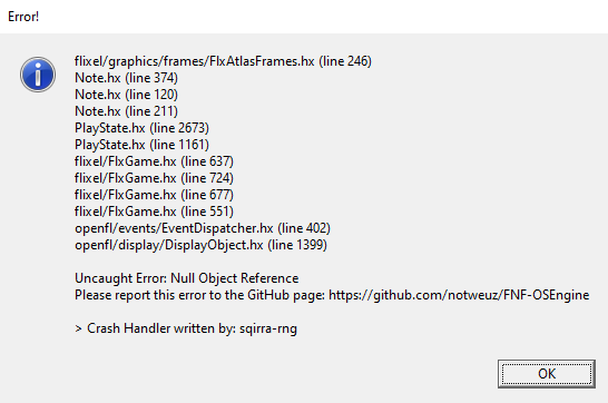 Game crashes if character has noteskin · Issue #58 · notweuz/FNF ...
