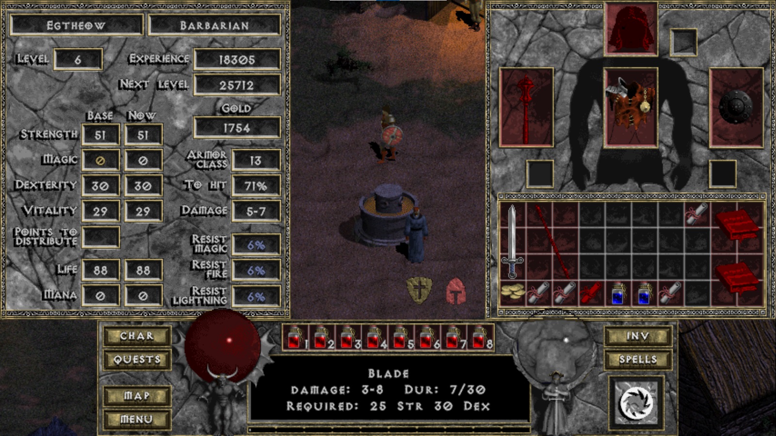 Civerb's Cudgel and going below 0 Magic · Issue #3707 · diasurgical/devilutionX · GitHub