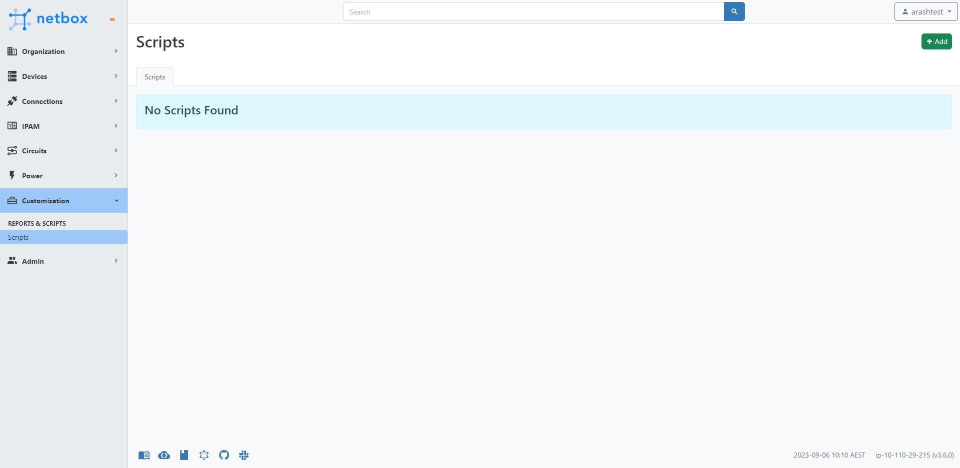 Custom Scripts Are Not Visible For Ldap And Local Users · Issue 13675 · Netbox Communitynetbox 