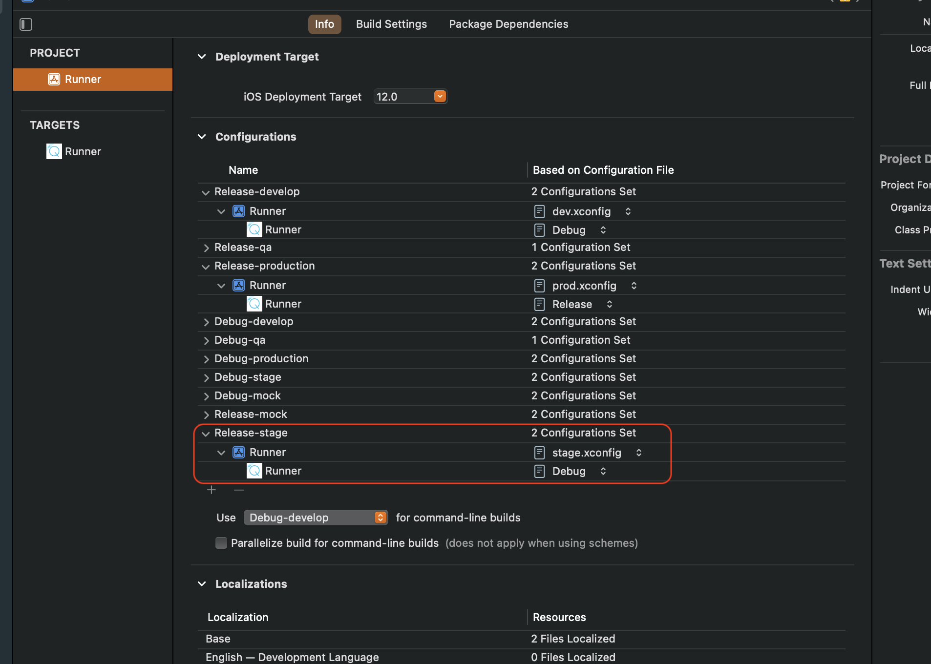 Flavors with Xcode scheme `Release-targetname` do not build a release mode version on archive ...