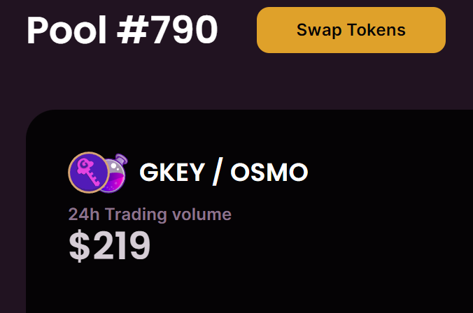 Pool Volume always Displays as $0 unless Pool is Incentivized · Issue #1084 · osmosis-labs ...