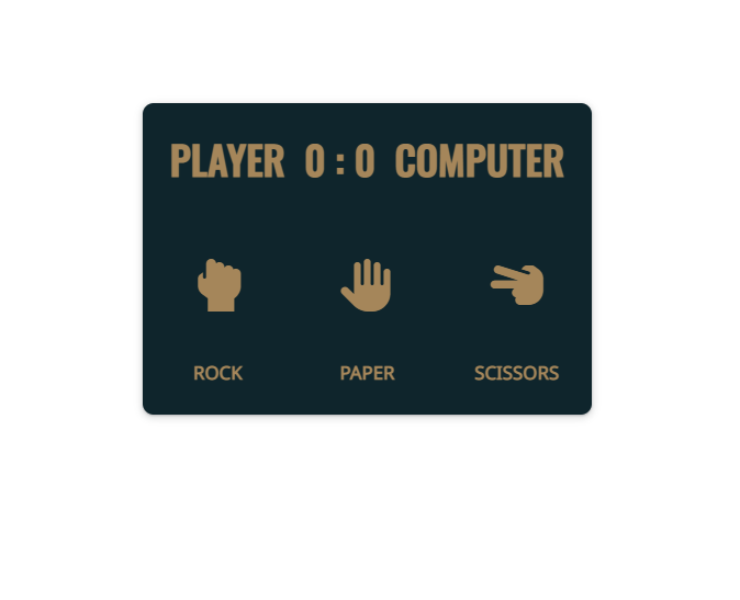 GitHub - dapoadedire/rock-paper-scissors