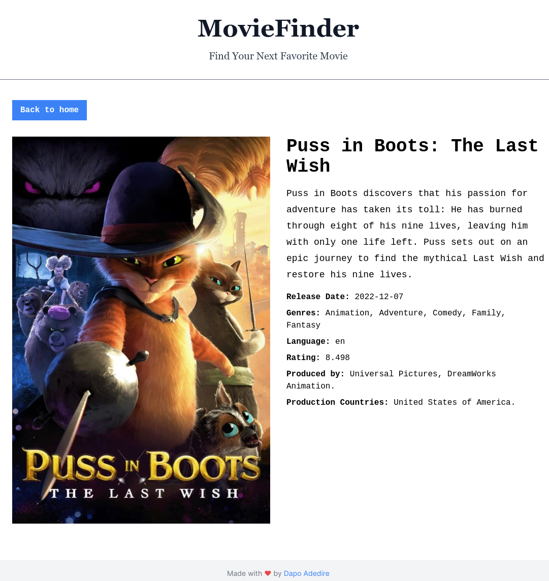 GitHub - dapoadedire/movie-search-app: This is a React application that ... GitHub - dapoadedire/movie-search-app: This is a React application that ...