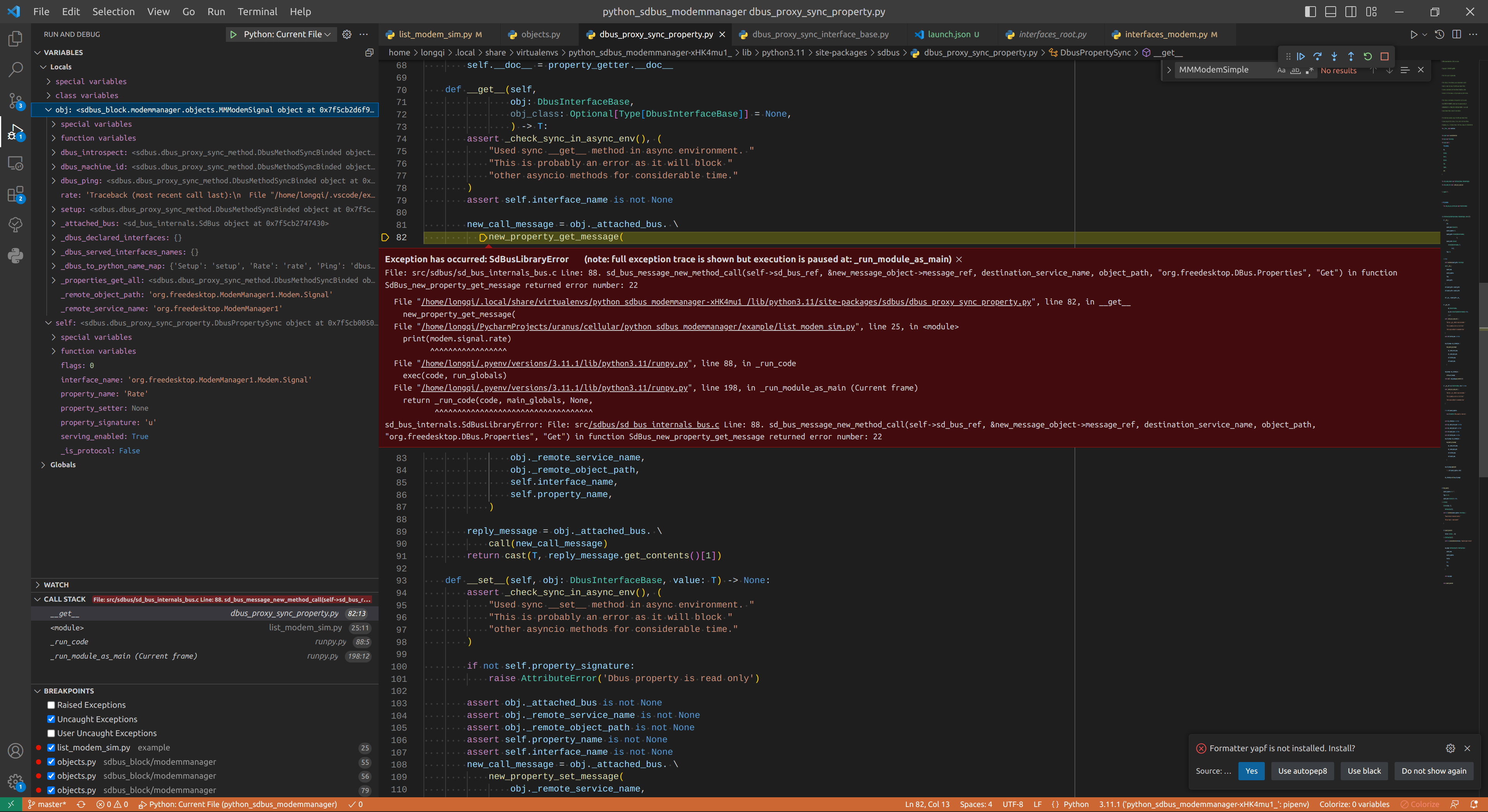 Sub Interface Are Not Accessable · Issue 34 · Python Sdbus Python Sdbus · Github