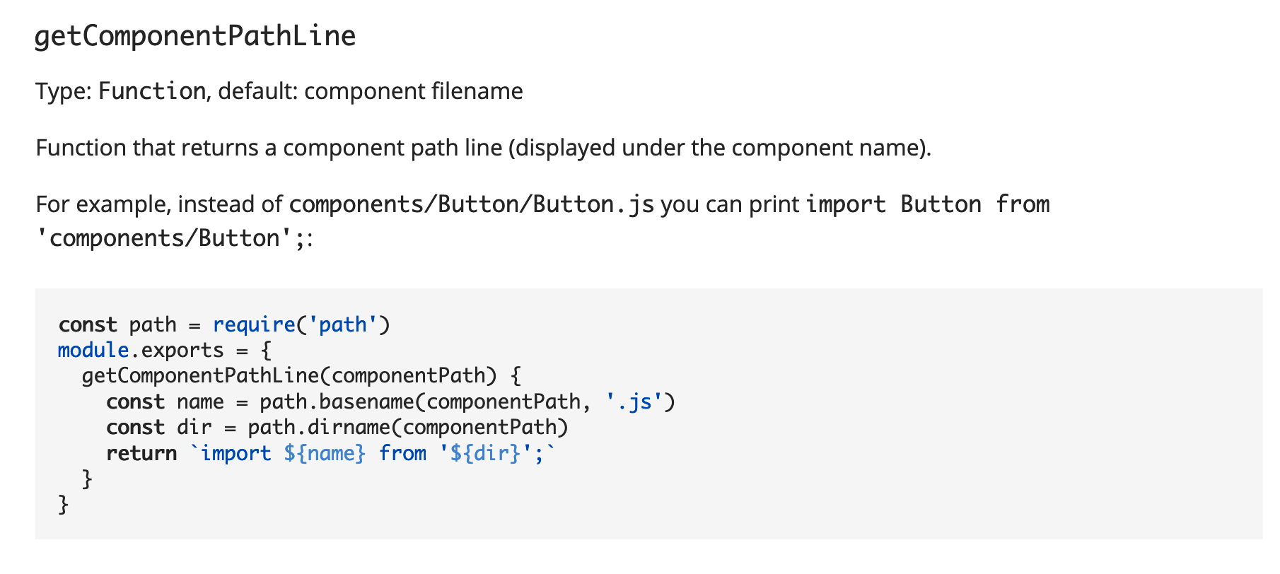 Addon-docs: Automatically display component import paths · Issue #7772 · storybookjs/storybook ...