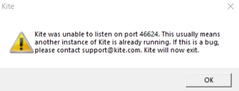 Kite was unable to listen on port 46624. · Issue #253 · kiteco/issue ...