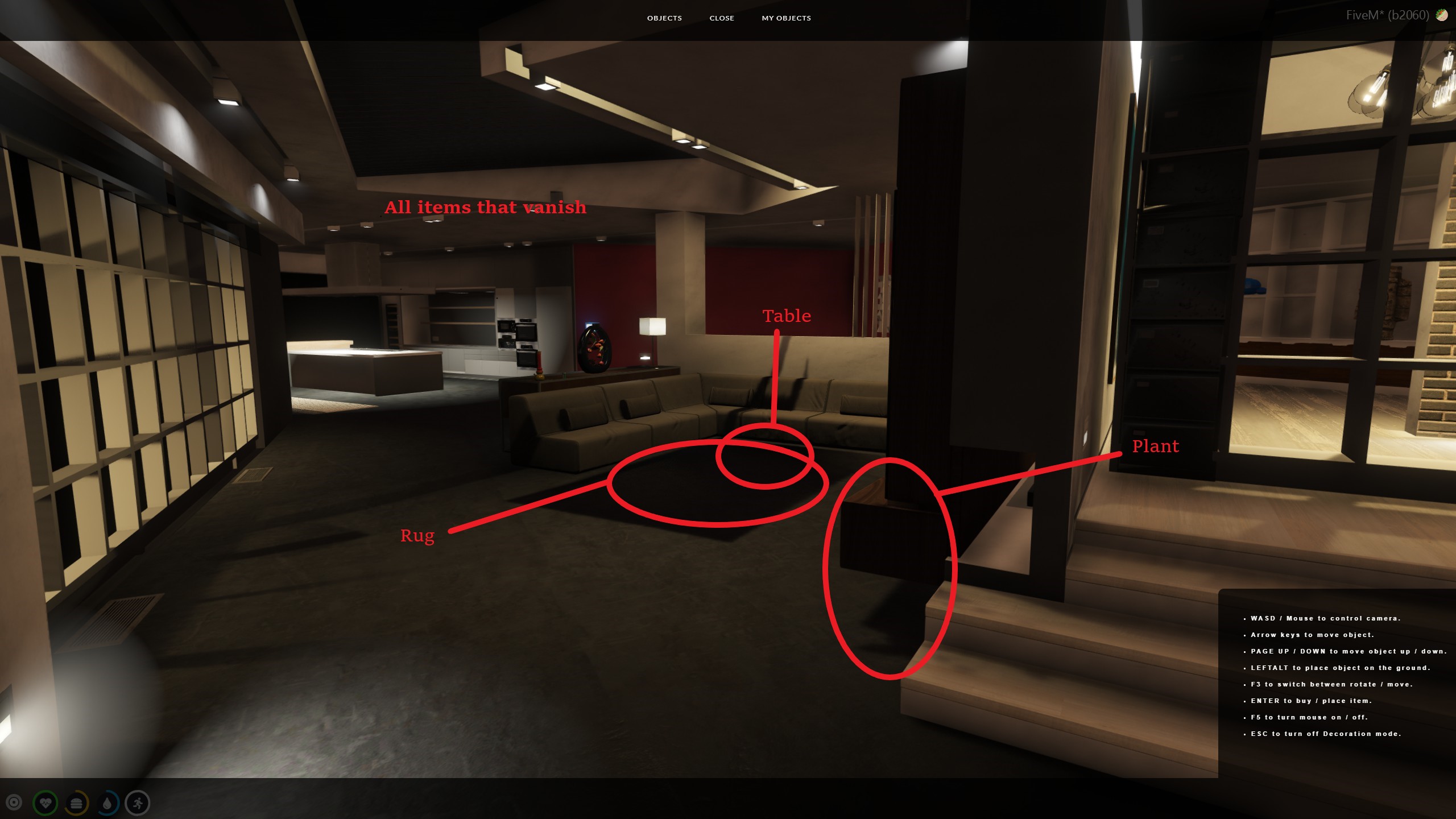 [BUG] Interior Furniture vanishes and reappears. · Issue #368 · qbcore-framework/qb-core · GitHub