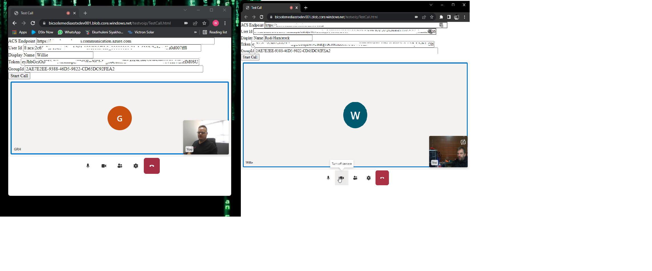 Video call experience in Communication ui library - CallComposite sample · Issue #1650 · Azure ...