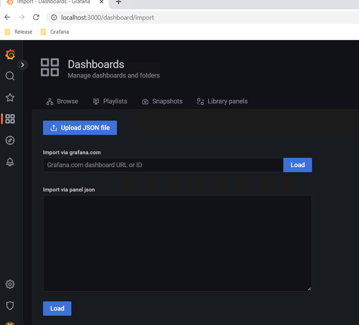 Heading Is Not Correct For New Dashboard And Import Tab · Issue 58701 · Grafana Grafana · Github