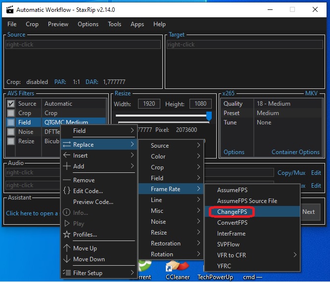What does ChangeFPS do? · Issue #989 · staxrip/staxrip · GitHub