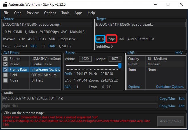 InterFrame · Issue #1046 · staxrip/staxrip · GitHub