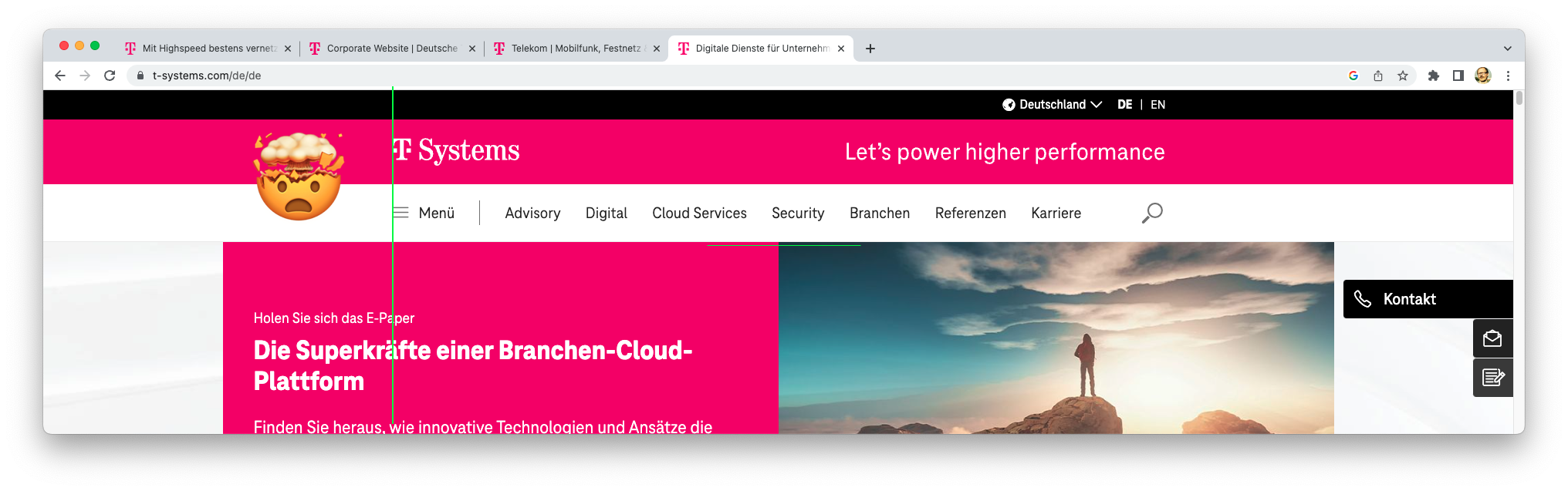 New Header new Content Area? · Issue #1646 · telekom/scale · GitHub