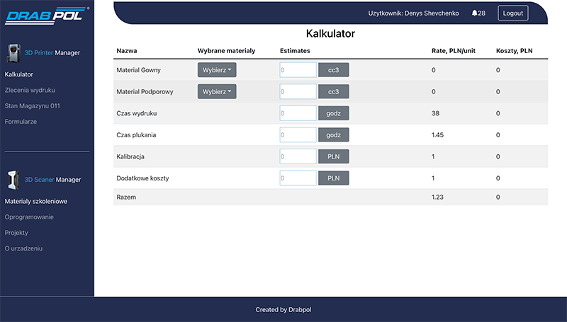 GitHub - sanaj781/3Dprinter-calculator: Cost calculator for 3D printed ...