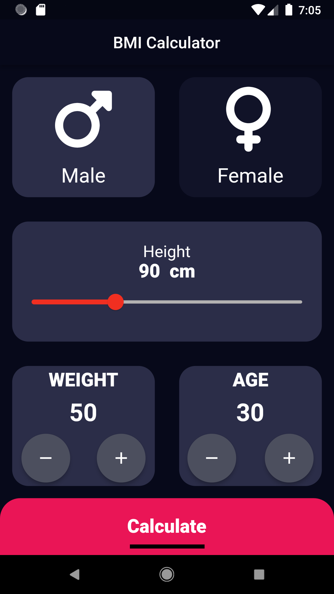 GitHub - Ahmetakaslan/BMI-Calculator