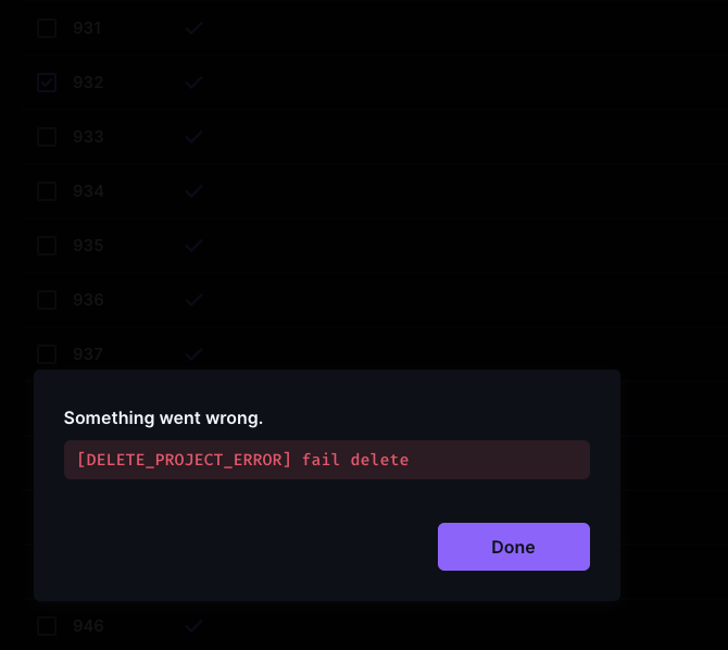 Not showing error message when tried remove item on collection page · Issue #19376 · directus ...