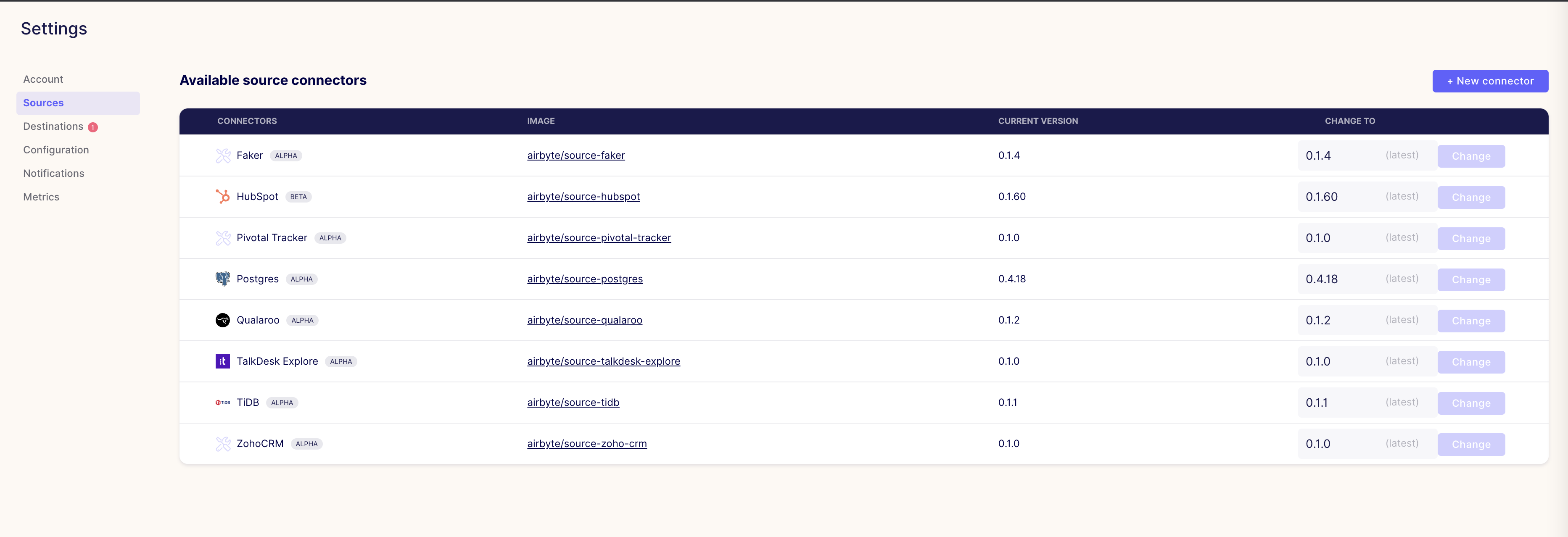 Source disappeared · Issue #13323 · airbytehq/airbyte · GitHub