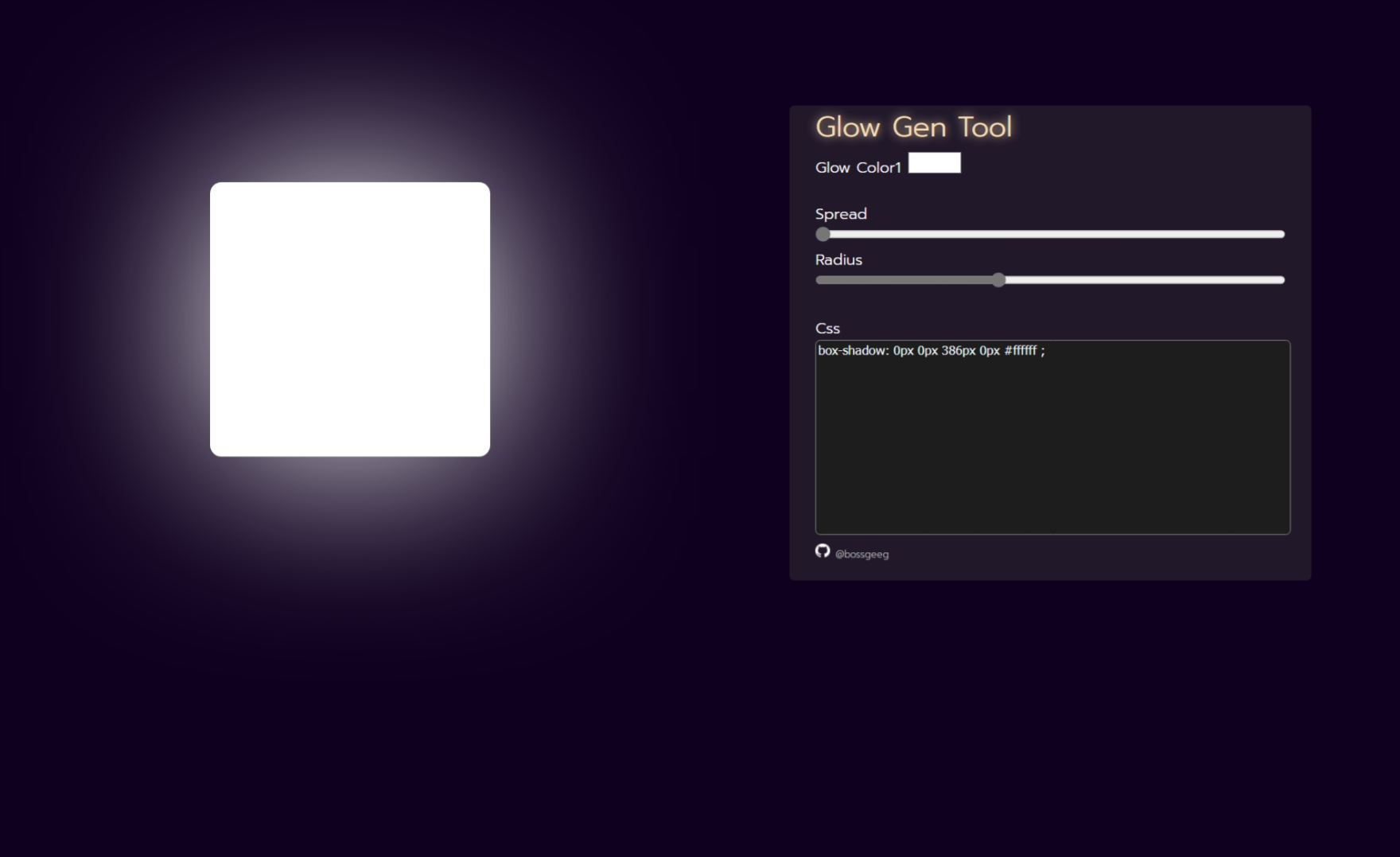 GitHub - Boszsp/Glow-Gen-Tool: เครื่องมือช่วยในการทำ element เรืองแสง