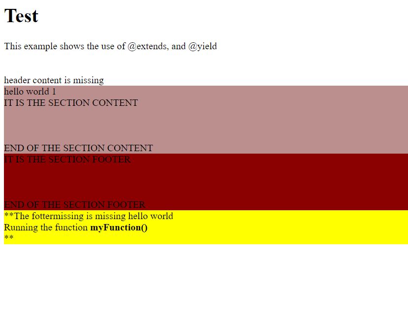 the template extends doesn't work · Issue #113 · EFTEC/BladeOne · GitHub
