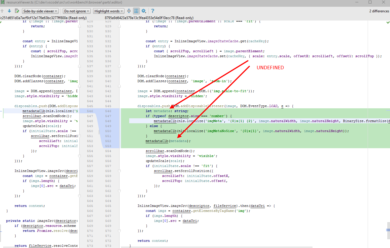 Git diff of image does not properly show resolution and size · Issue #63818 · microsoft/vscode ...