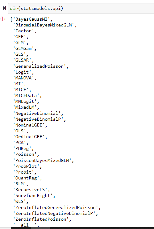 ConditionalLogit not available in version 0.13.1 of statsmodels · Issue #8008 · statsmodels ...
