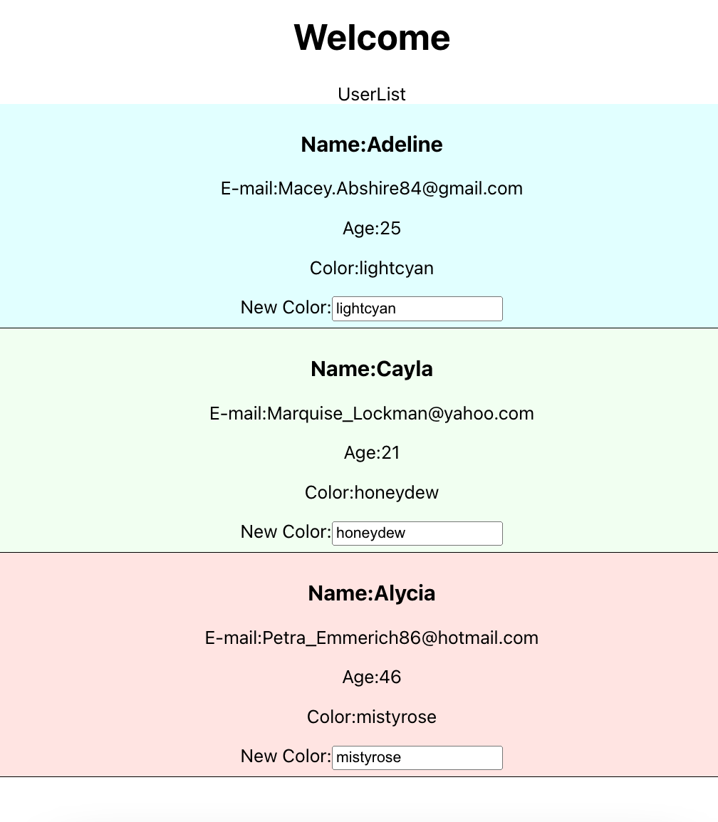 GitHub - huseyinbattal/colors: Context React Project