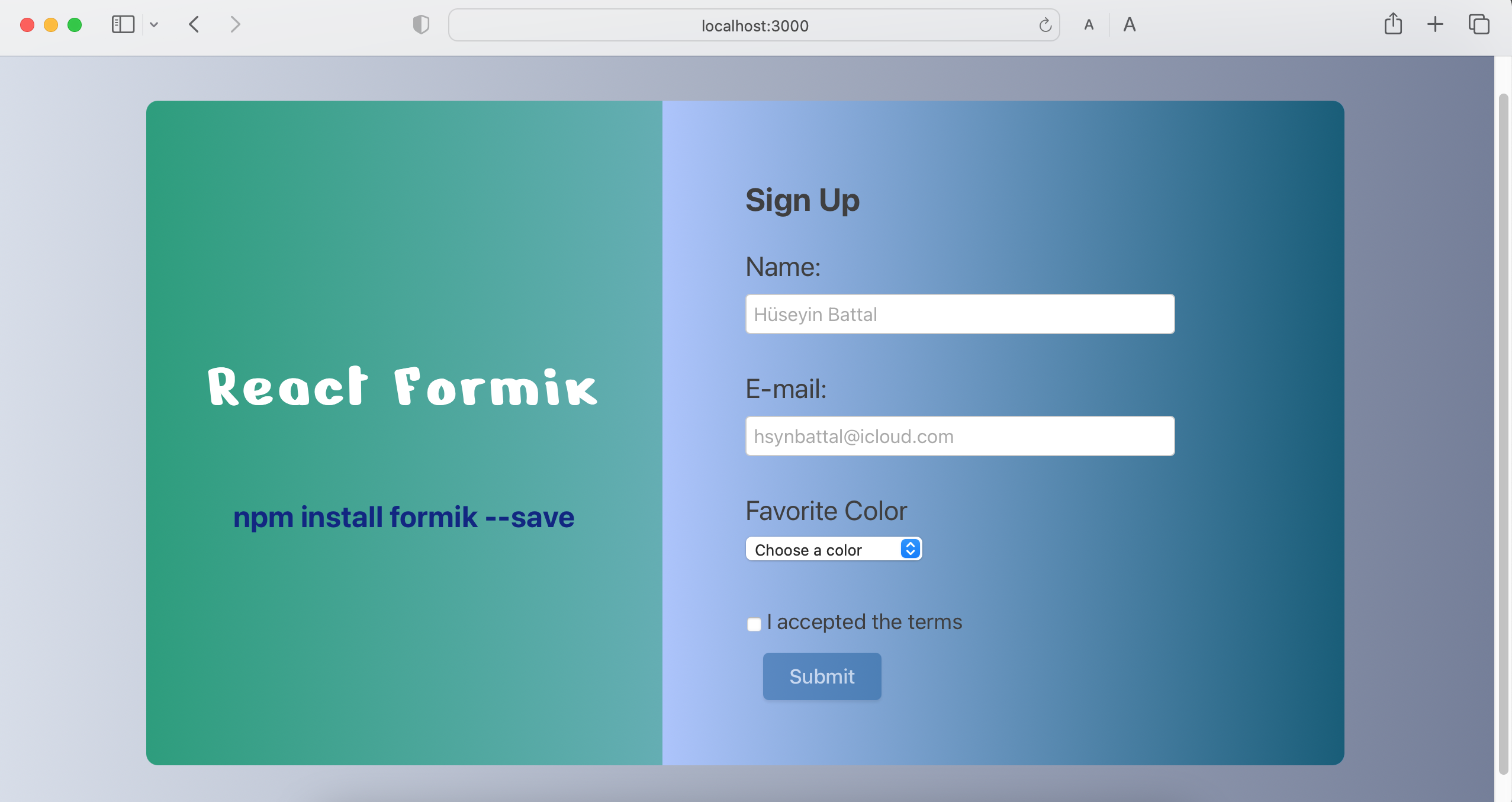 GitHub - huseyinbattal/magic-form