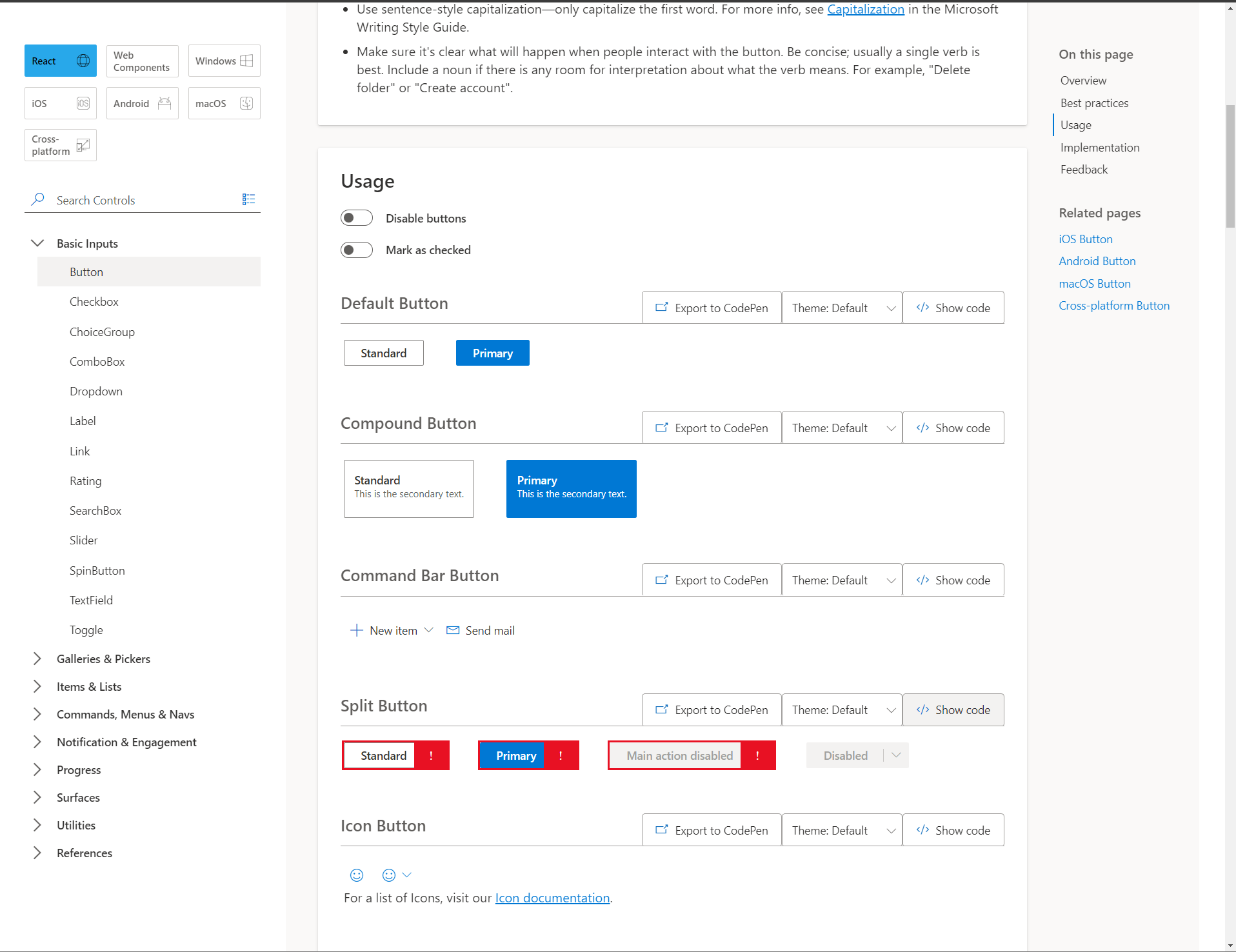 Splitbutton Has A11 Issues · Issue 21904 · Microsoftfluentui · Github 
