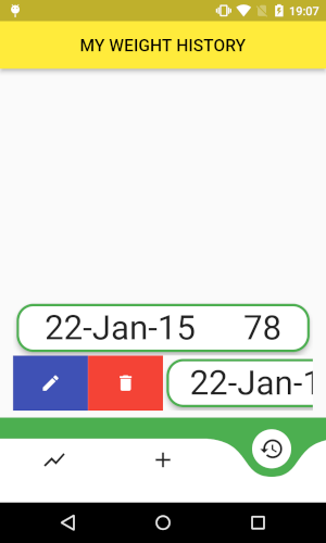 GitHub - emredurgunlu/Flutter-Getx-WeightTracker: A simple, useful mobile application that ...