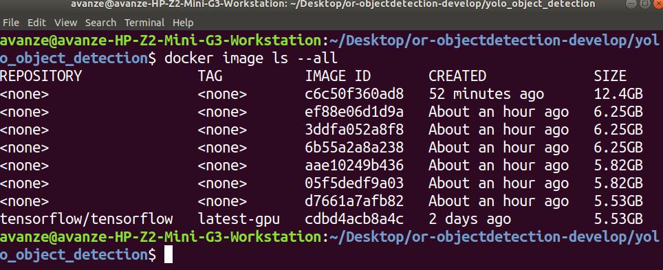 which docker image to be used? · Issue #52 · openremote/or-objectdetection · GitHub