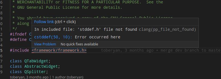 Not found system head file, But it existen for "stddef.h" · Issue #1044 · clangd/clangd · GitHub