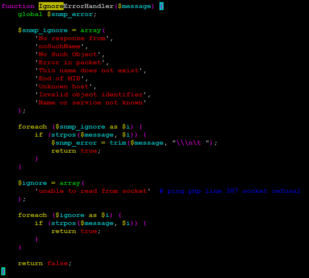 Edit Device - SNMP Ping - Error unclear · Issue #1246 · Cacti/cacti · GitHub