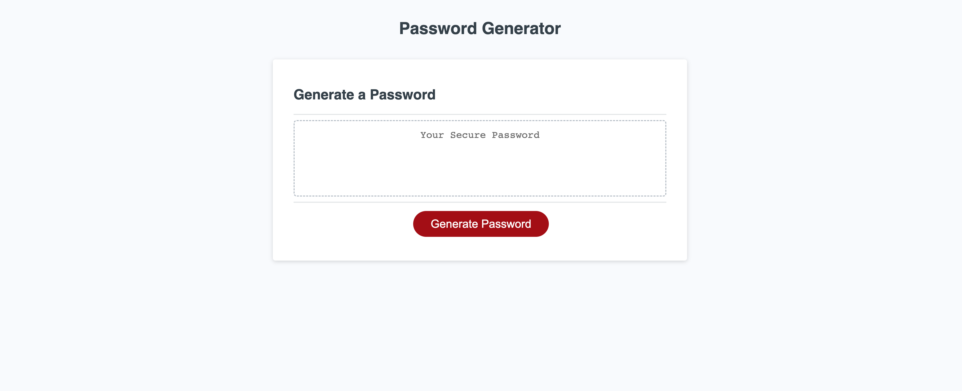 GitHub - venomgto/Password-Generator