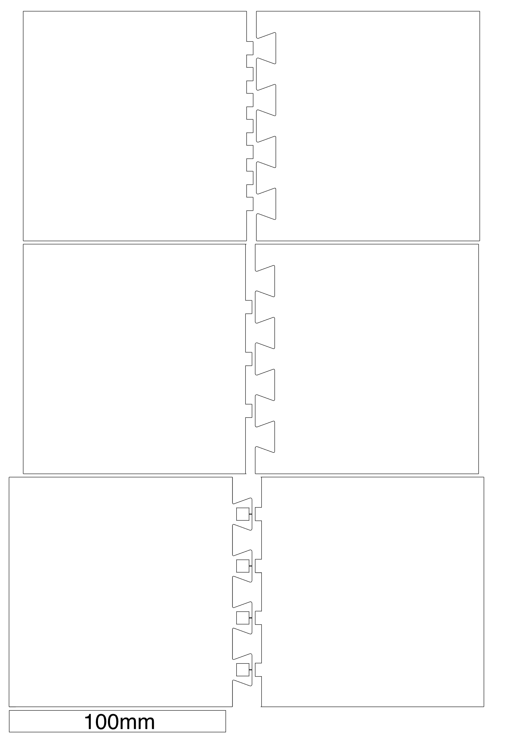 Three and Four Join edge "Duckbill Joint" · Issue #217 · florianfesti/boxes · GitHub