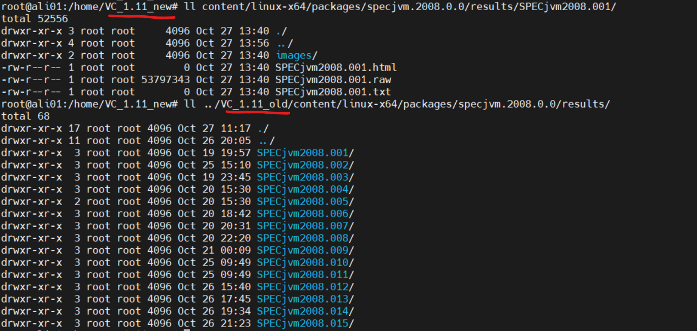 [VC_1.11.0] Failed to parse SPECjvm metrics from results because index was outside the bounds of ...