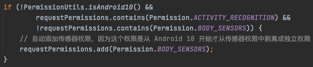 代码的注释和代码好像是冲突的 · Issue #119 · getActivity/XXPermissions · GitHub