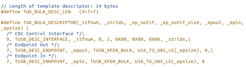 BULK RAW with TinyUSB · hathach tinyusb · Discussion #1708 · GitHub