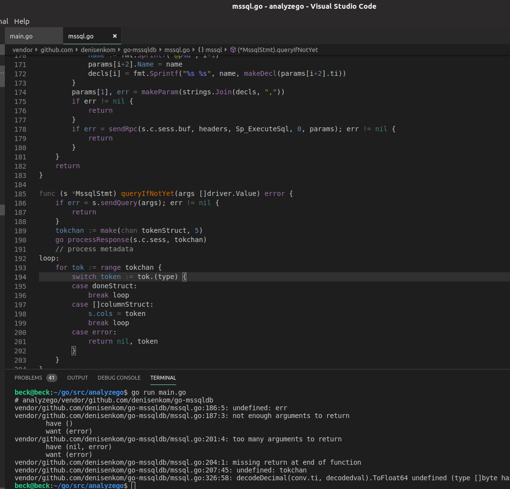 Gorm does not support MSSQL Server · Issue #2395 · go-gorm/gorm · GitHub