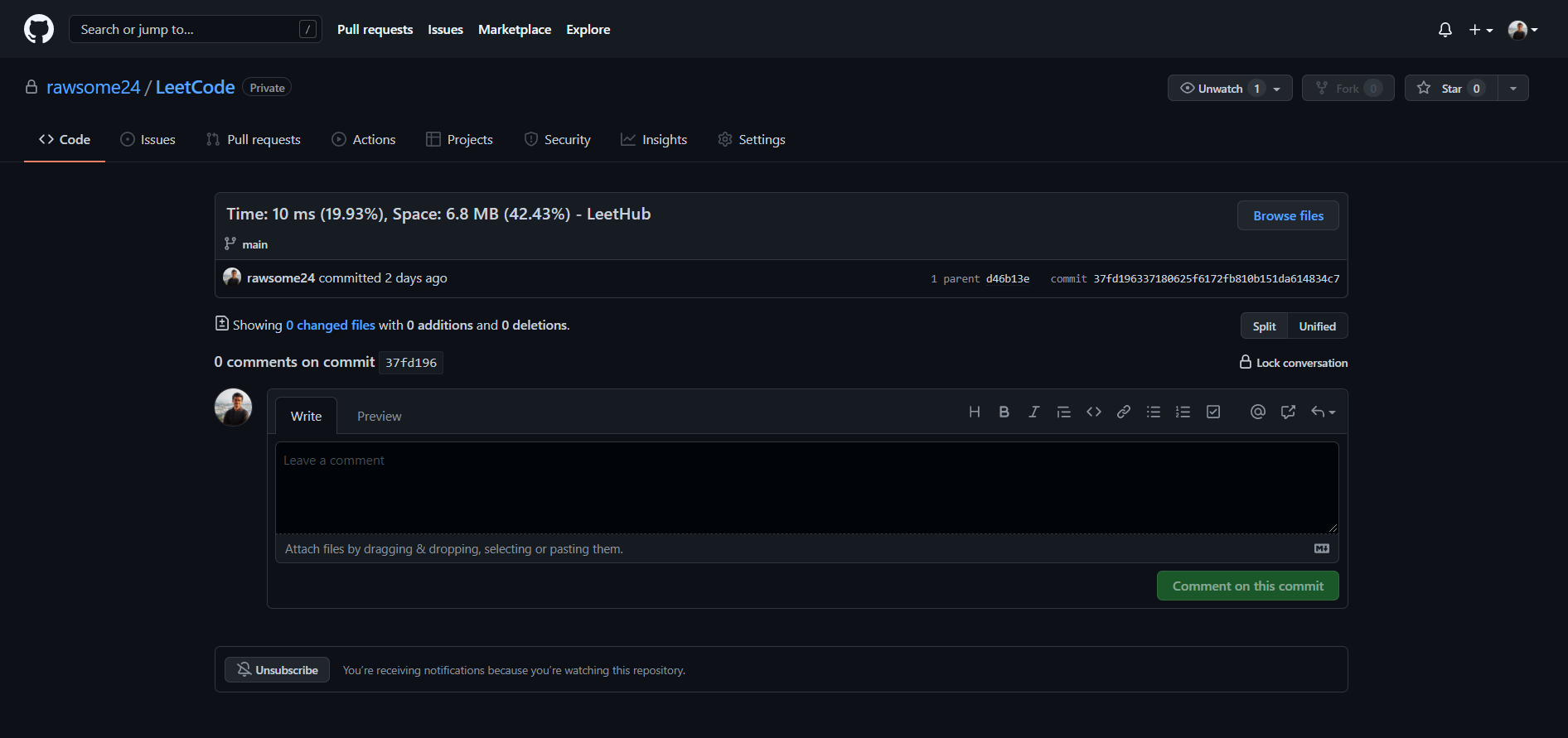 Empty commits · Issue #213 · QasimWani/LeetHub · GitHub Empty commits · Issue #213 · QasimWani/LeetHub · GitHub