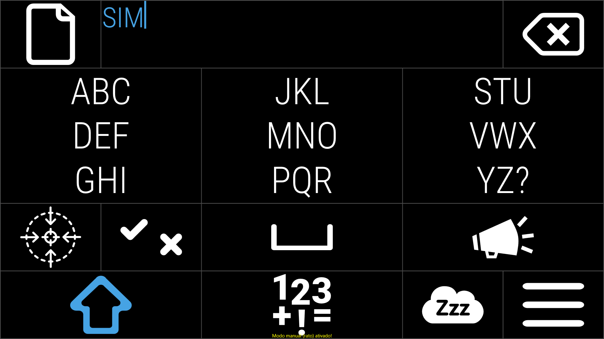 Brazilian Simplified Keyboard as dynamic keyboard · Issue #855 · OptiKey/OptiKey · GitHub