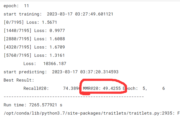 MRR problem · Issue #1 · YuhanZhen/WSDM23-DGNNs--for-Session-based-Recommendation · GitHub