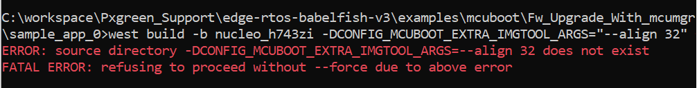 Firmware Upgrade Issue With Mcumgr On Stm32h743 Controller · Issue 51048 · Zephyrproject Rtos