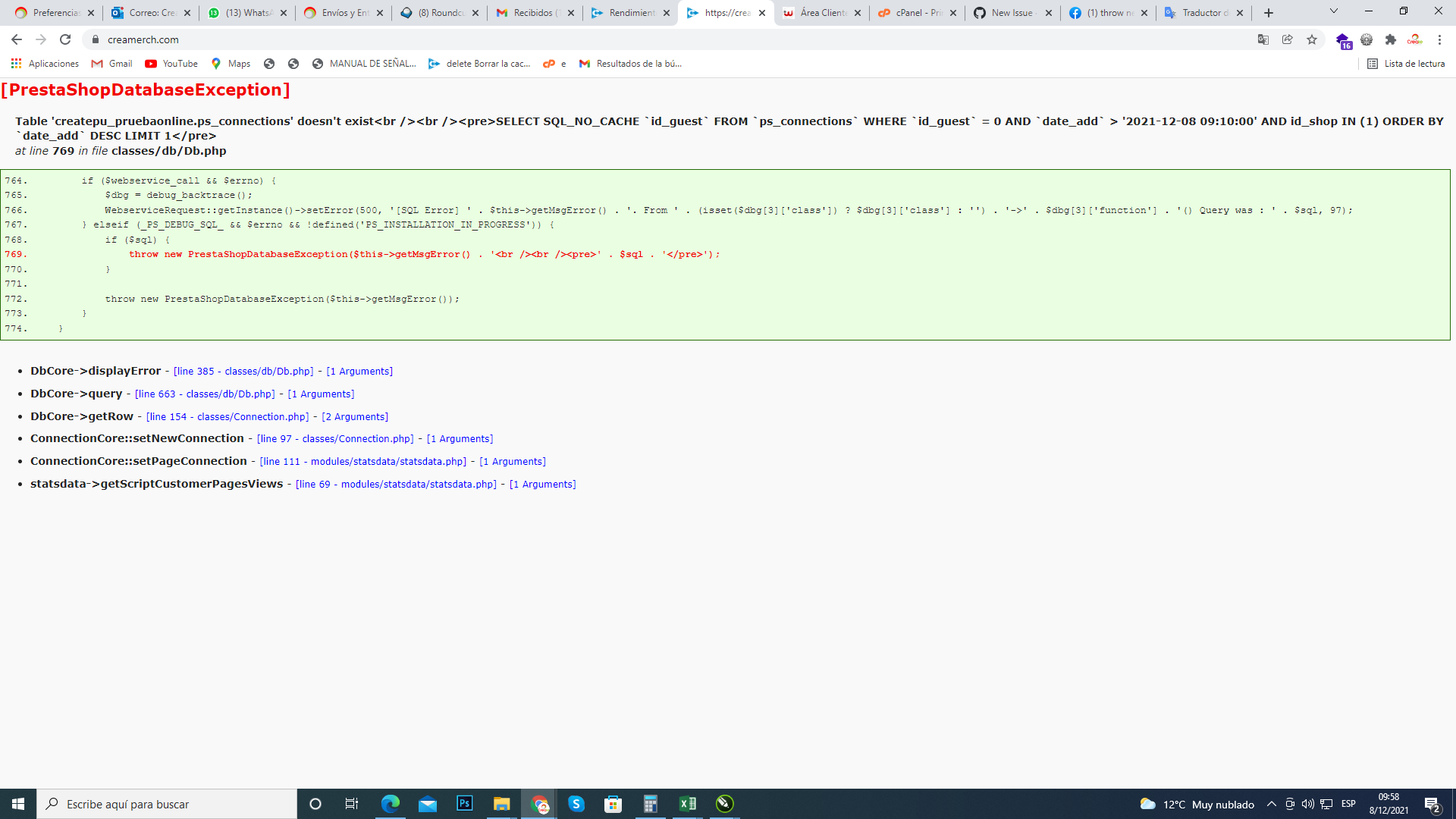 ERROR UPDATING PRESTASHOP · Issue #26922 · PrestaShop/PrestaShop · GitHub