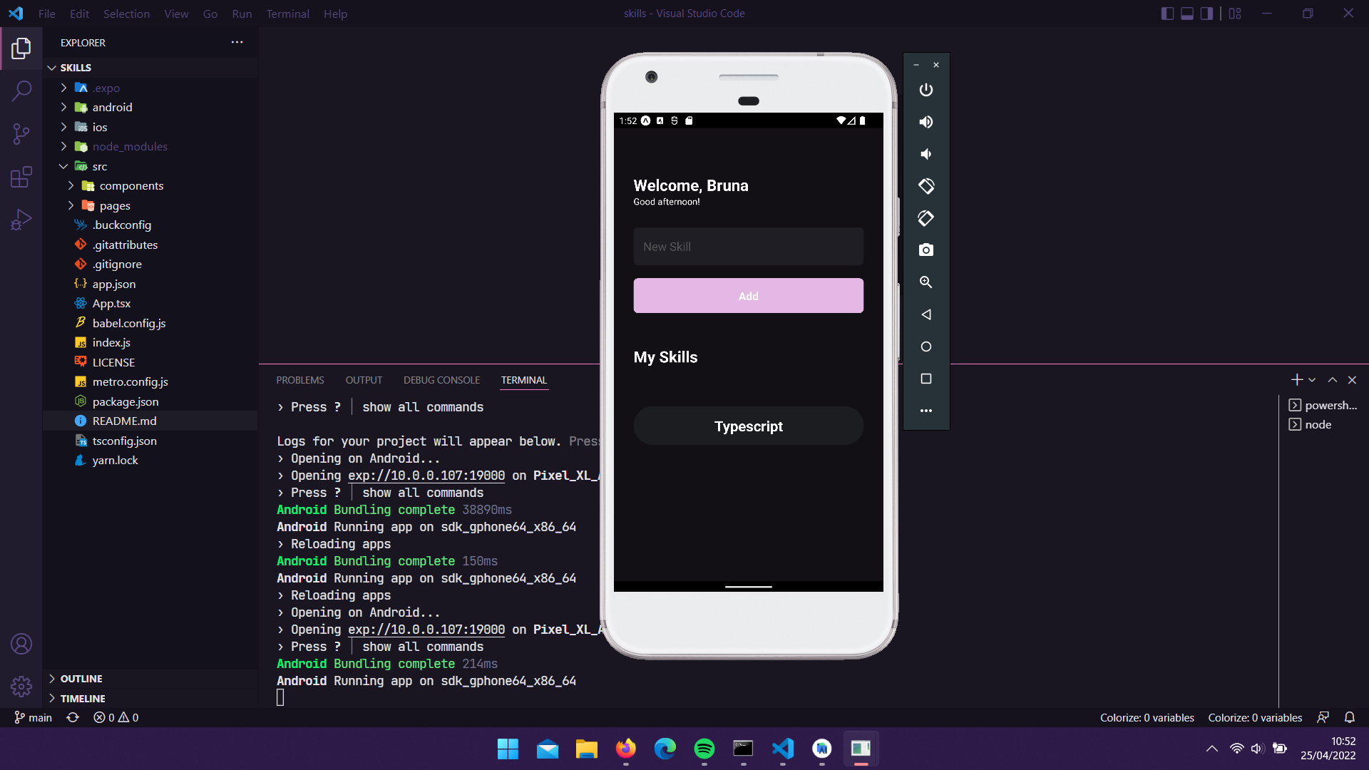 GitHub - oliveirabz/to-do-react-native: A React Native application to ...