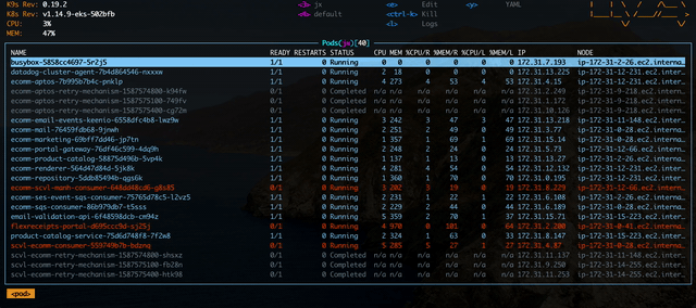 Filtering pods by label not applying immediately · Issue #677 · derailed/k9s · GitHub