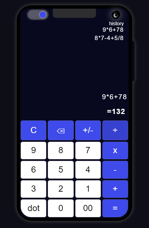 GitHub - TheAdeel/calculator-in-react-with-night-mode