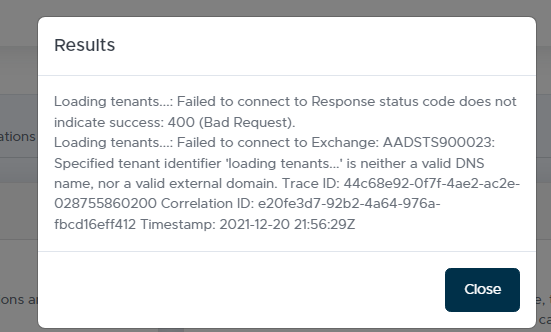 BUG: No Tenant · Issue #456 · KelvinTegelaar/CIPP · GitHub
