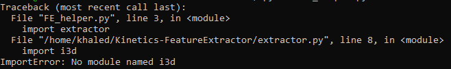 ImportError: No module named i3d · Issue #5 · ahsaniqbal/Kinetics-FeatureExtractor · GitHub