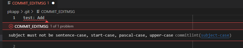 seems not working · Issue #491 · joshbolduc/vscode-commitlint · GitHub